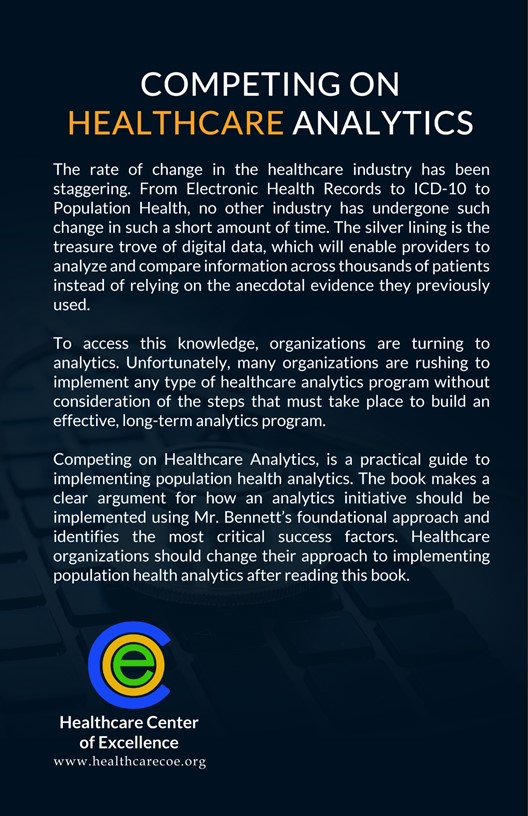 Competing on Healthcare Analytics – SIGNED COPY – Healthcare Center of ...